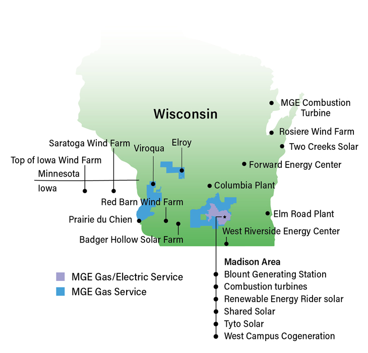 About MGE Energy - MGE Energy, Inc. - Madison, Wisconsin